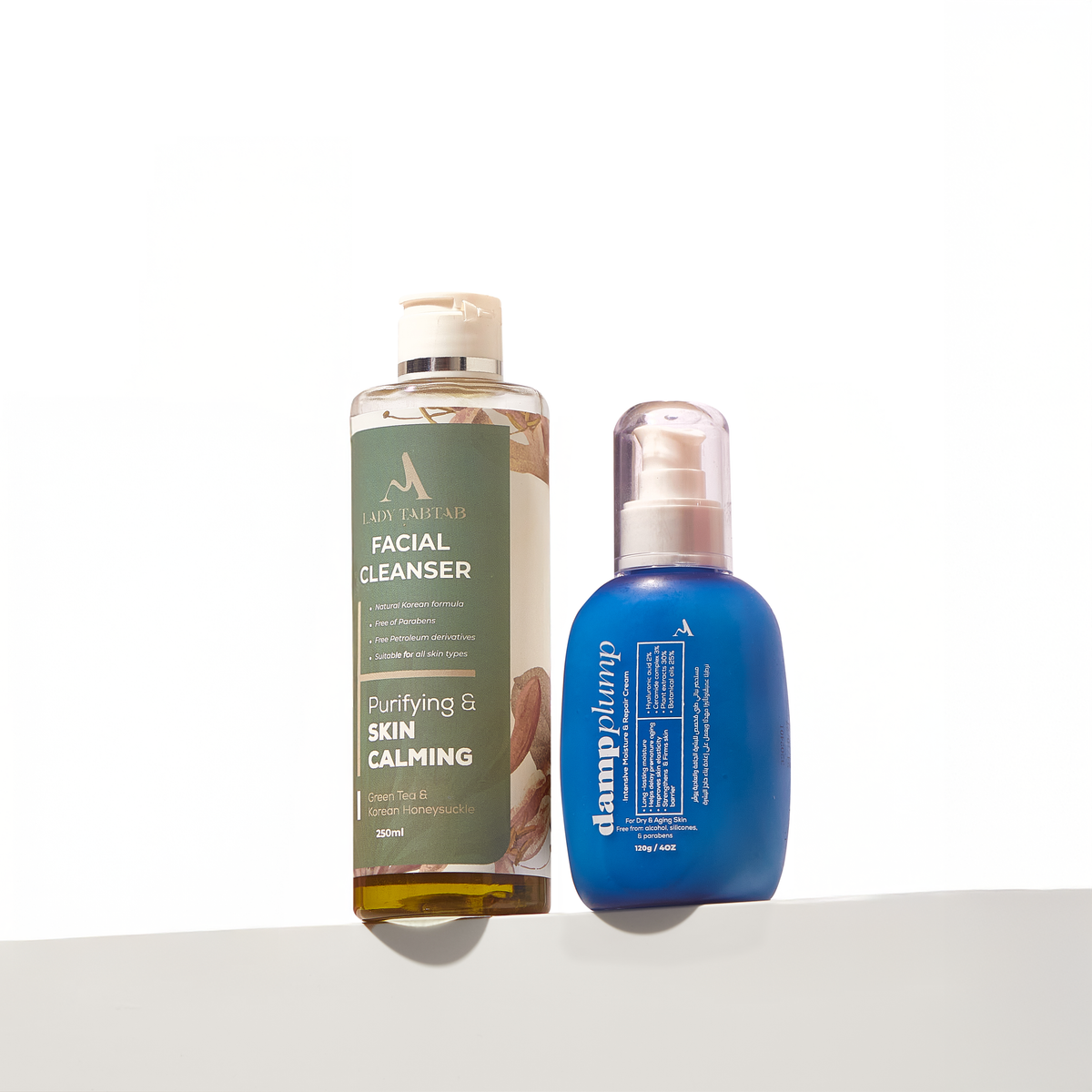 Facial Cleanser + Damp Plump Set– LadyTabtab